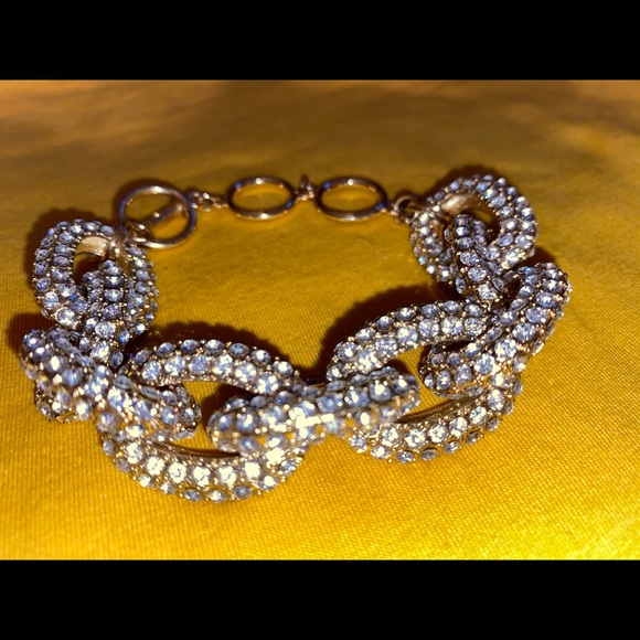 Jewelry | Chain Link Diamond Bracelet | Poshmark